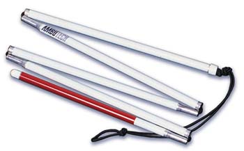 AmbuTech Folding Aluminum ID Canes - The Carroll Center for the Blind
