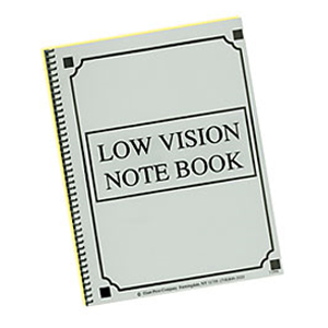Low Vision Notebook‚ Thick Lines - The Carroll Center for the Blind