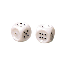 Tactile Dice - The Carroll Center for the Blind